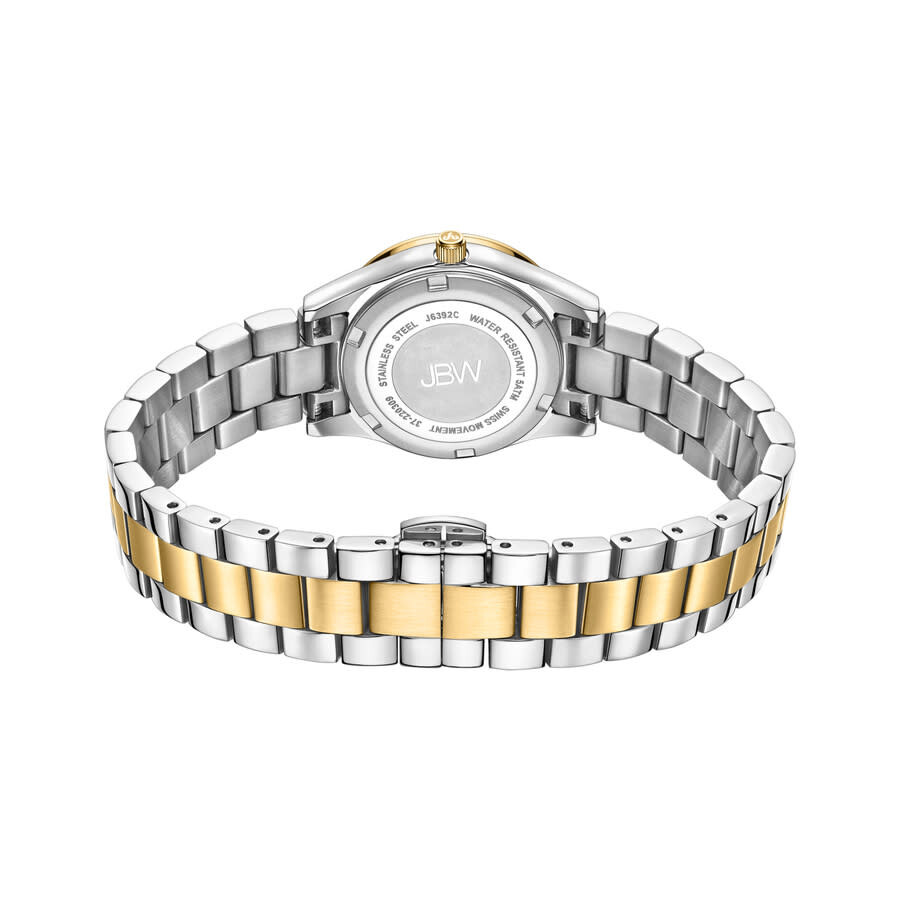 Jbw Cristal Spectra Orange Dial Ladies Watch J6392C 850037183029 - JBW ...