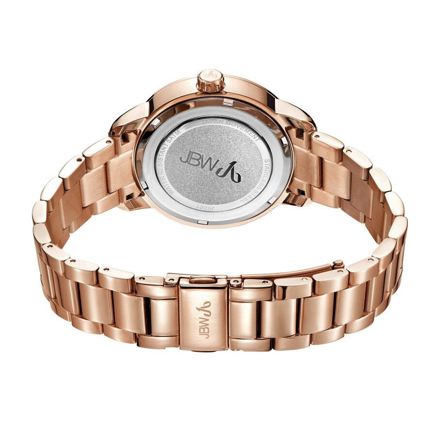Jbw Lumen Rose Gold-Tone Dial Diamond Ladies Watch J6341E 738964026278 ...