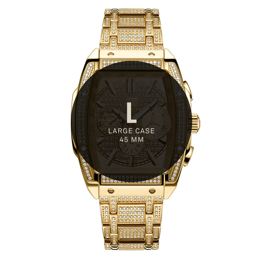 Jbw Platinum Series Gold-tone Dial Men's Watch PS570A 738964032576 ...
