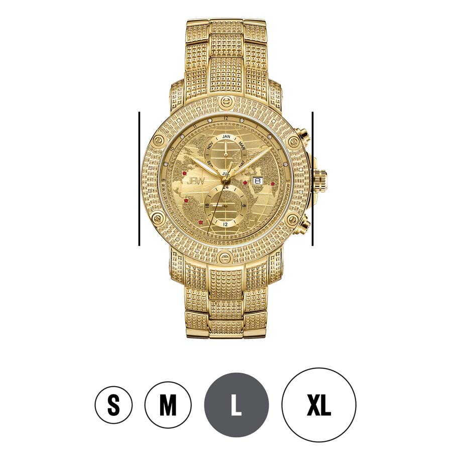 Jbw Veyron Gold Dial Men's Watch J6360C 738964029552 - JBW, Veyron ...