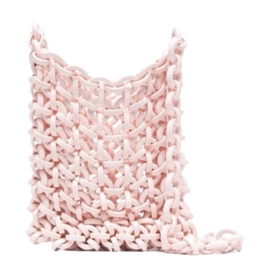Jil Sander Pastel Pink Small Link Crossbody Bag JSPU853652 WUB29009 688 ...