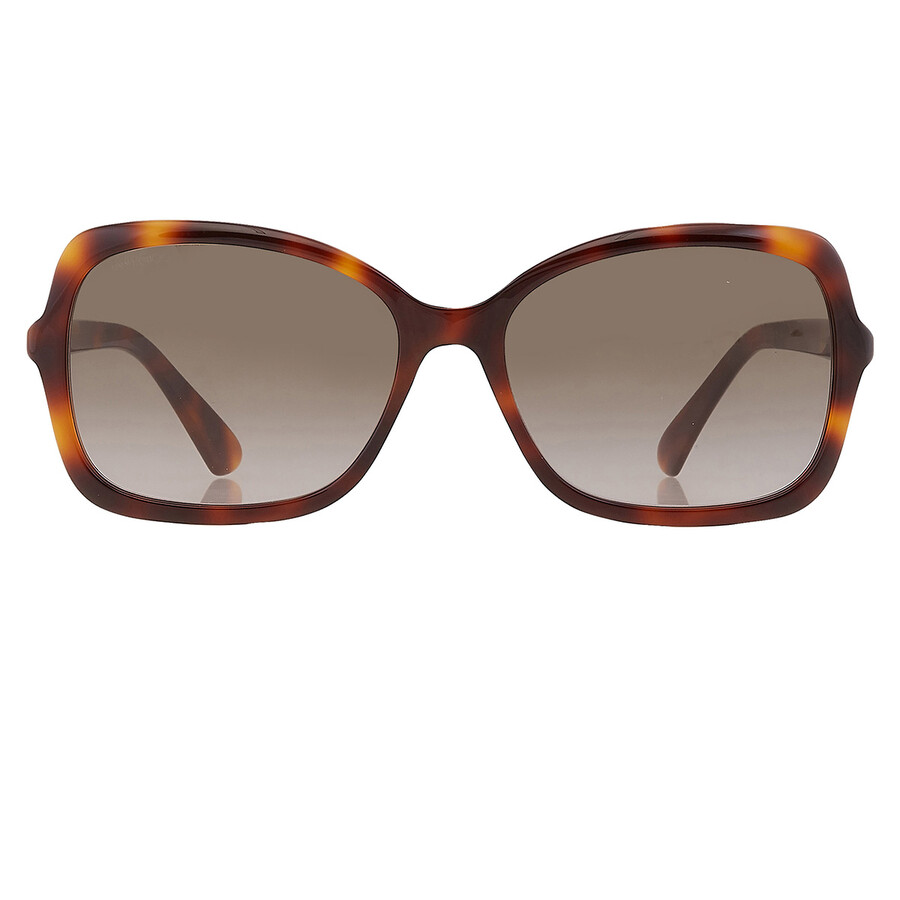 Jimmy Choo Brown Gradient Butterfly Ladies Sunglasses Betts 0086ha 56