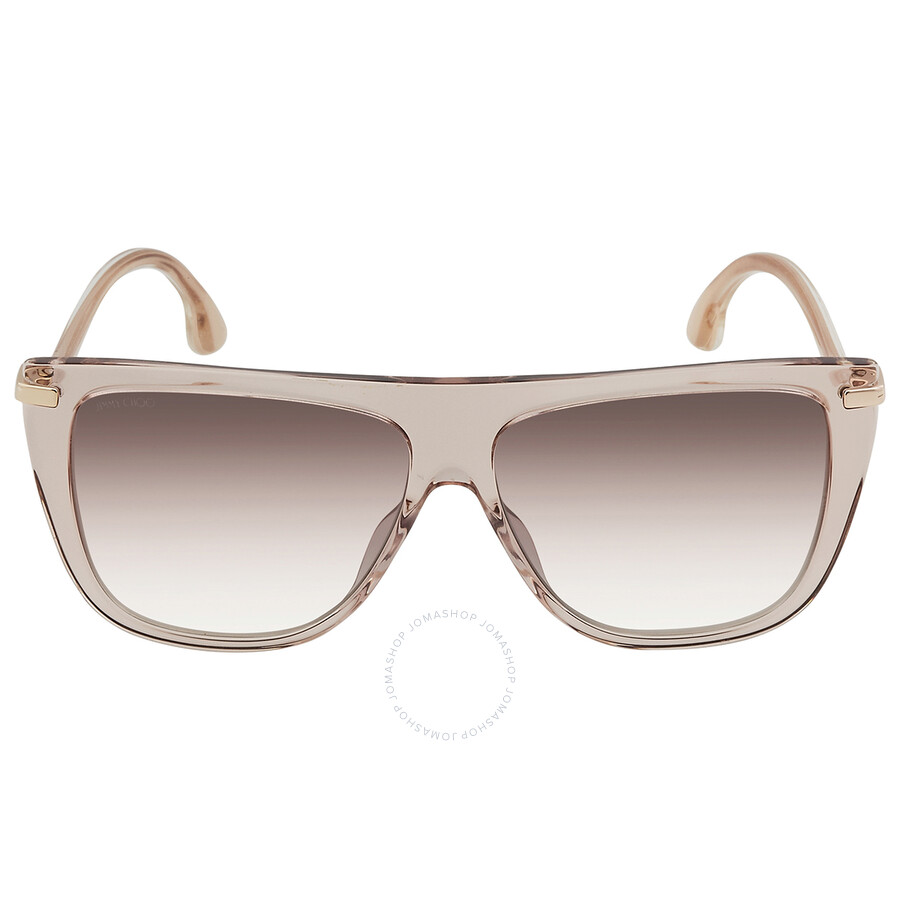 Jimmy Choo Brown Mirror Gradient Browline Ladies Sunglasses Suvis 0fwmnq 58 716736229119