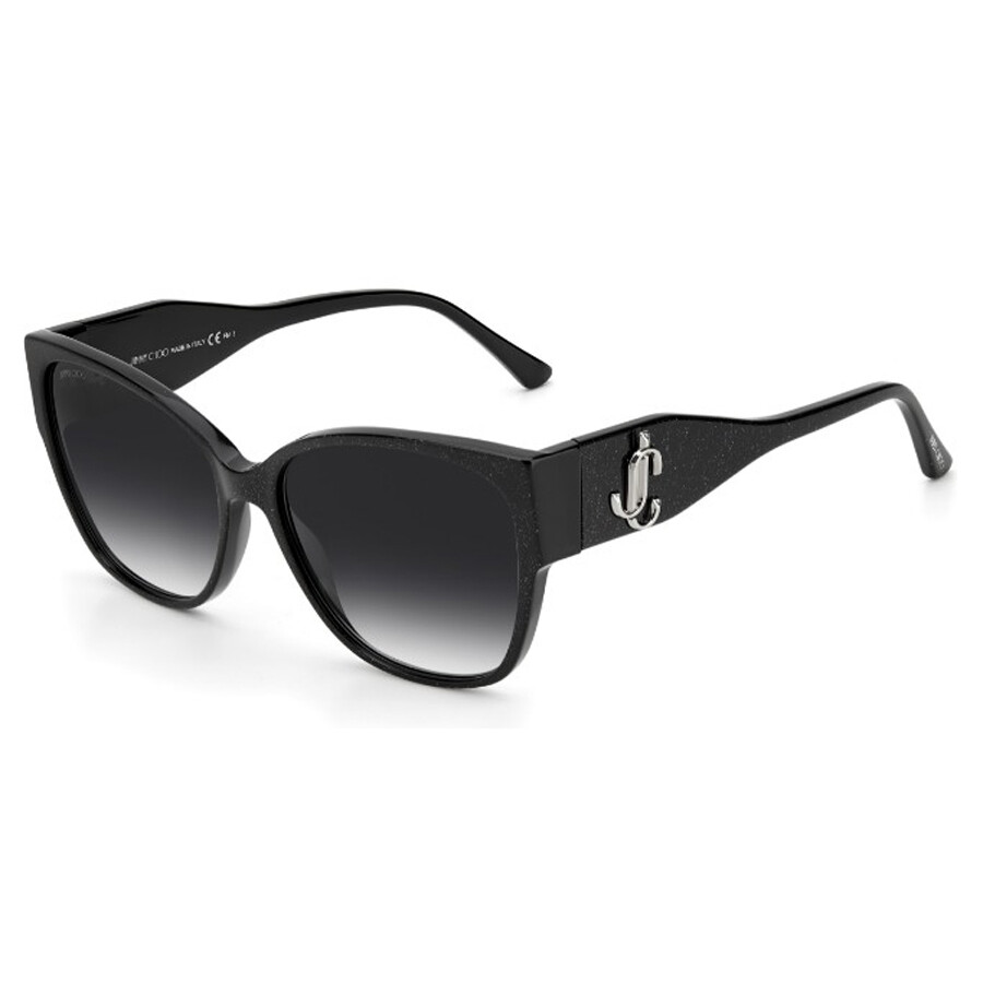 Jimmy Choo Dark Grey Gradient Cat Eye Ladies Sunglasses SHAY/S 0DXF/9O 58 716736353081 ...