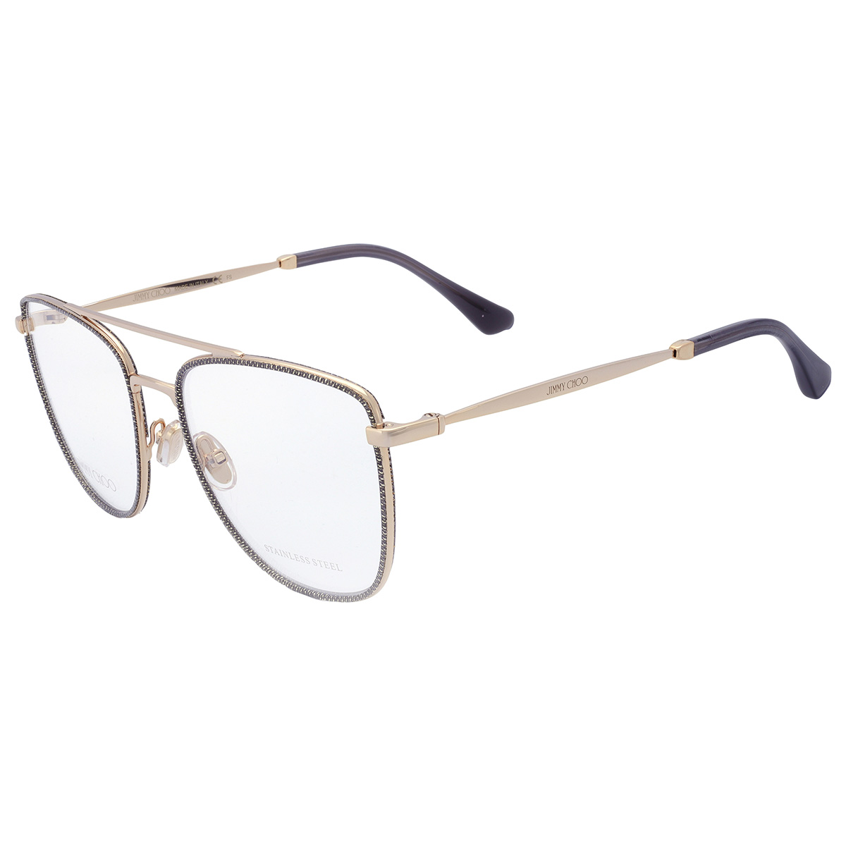 Jimmy Choo Demo Navigator Ladies Eyeglasses JC250 0W8Q 53 716736176901 ...