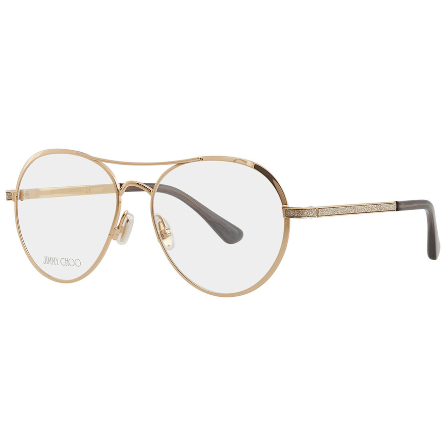 Jimmy Choo Demo Pilot Ladies Eyeglasses Jc244 02f7 56 716736180366