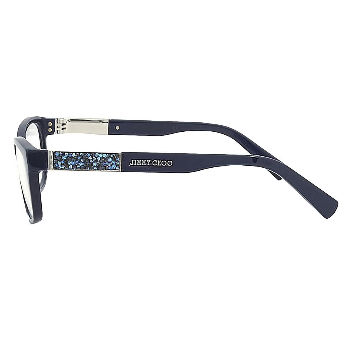 Jimmy Choo Demo Rectangular Ladies Eyeglasses JC110 02KV 53 ...