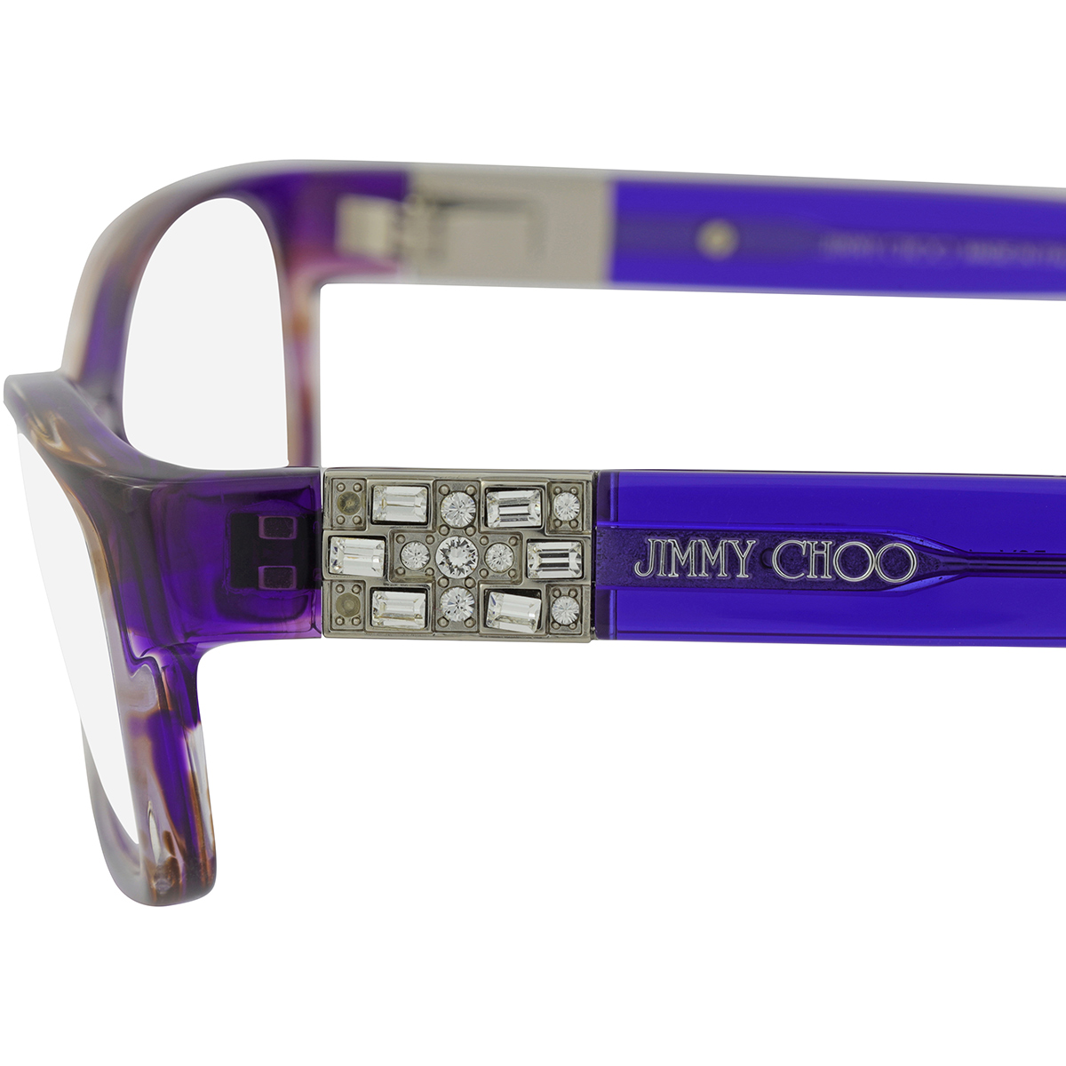 Jimmy Choo Demo Rectangular Ladies Eyeglasses JC41 0B3V 55 716736421933 ...