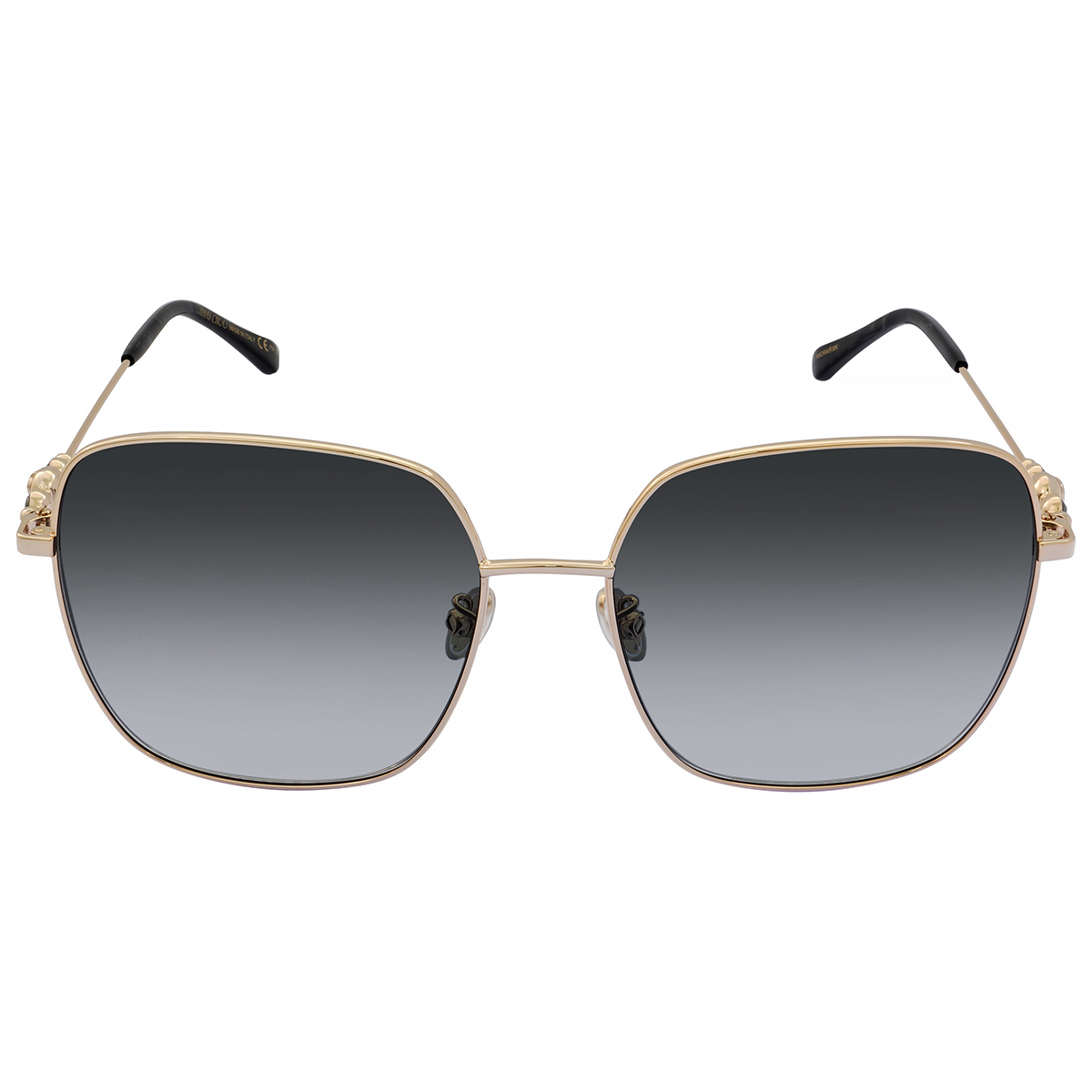 Jimmy Choo Grey Gradient Butterfly Ladies Sunglasses AMORA/F/SK 0000/9O ...