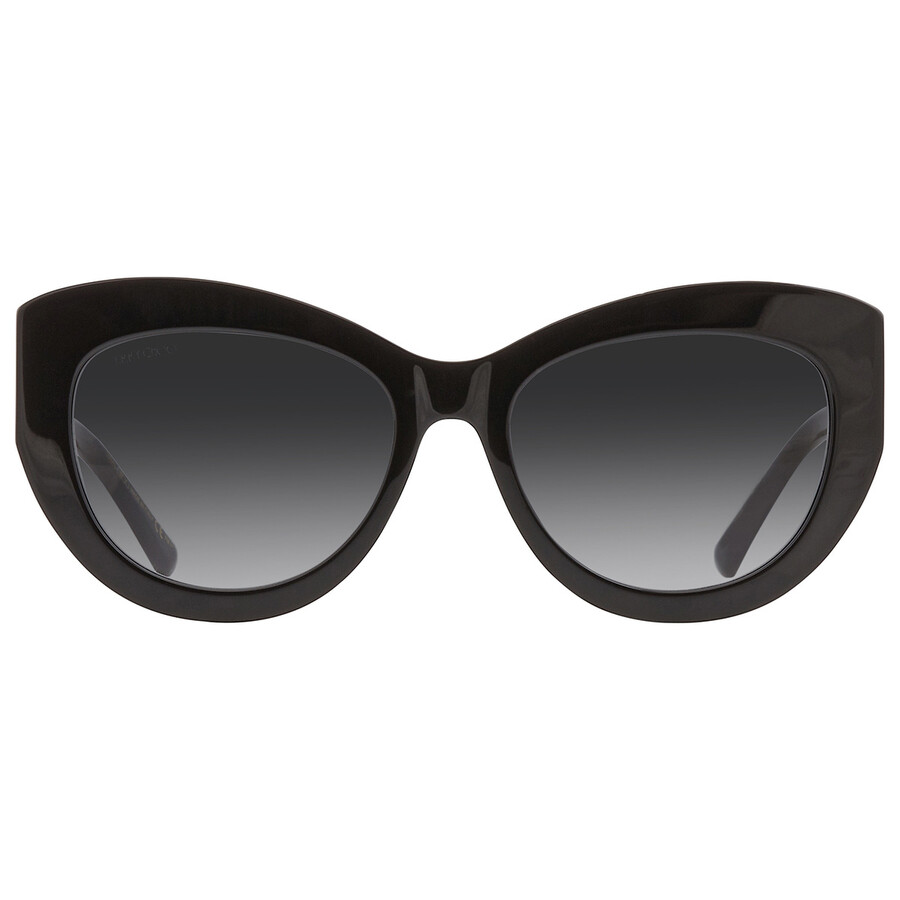 Jimmy Choo Grey Gradient Cat Eye Ladies Sunglasses XENA/S 0807/9O 54 827886013005 - Sunglasses ...