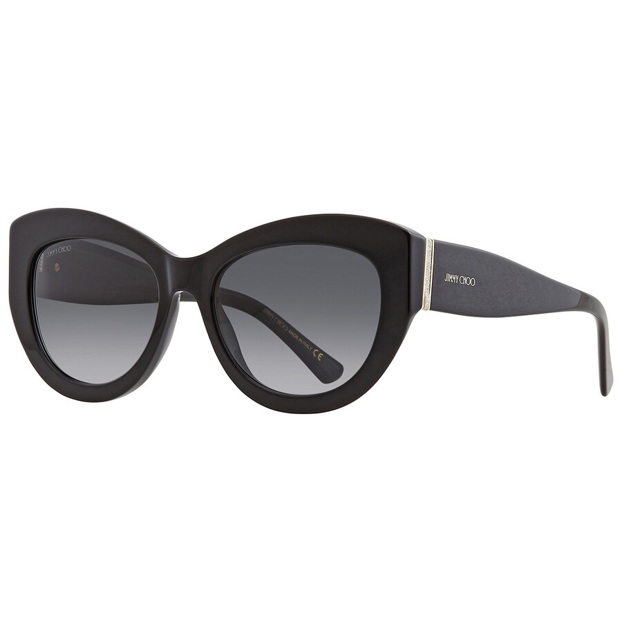 Jimmy Choo Grey Gradient Cat Eye Ladies Sunglasses XENA/S 0807/9O 54 827886013005 - Sunglasses ...