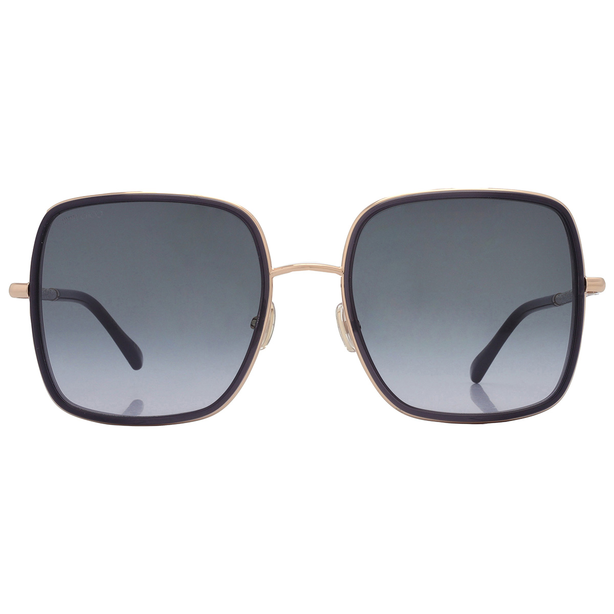 Jimmy Choo Grey Gradient Square Ladies Sunglasses JAYLA/S 02F7/9O 57 ...
