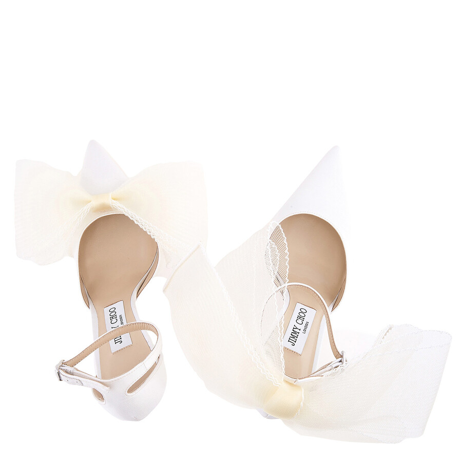 Jimmy Choo Ladies Latte / Latte Averly 100 Pumps, Brand Size 37 ( US ...