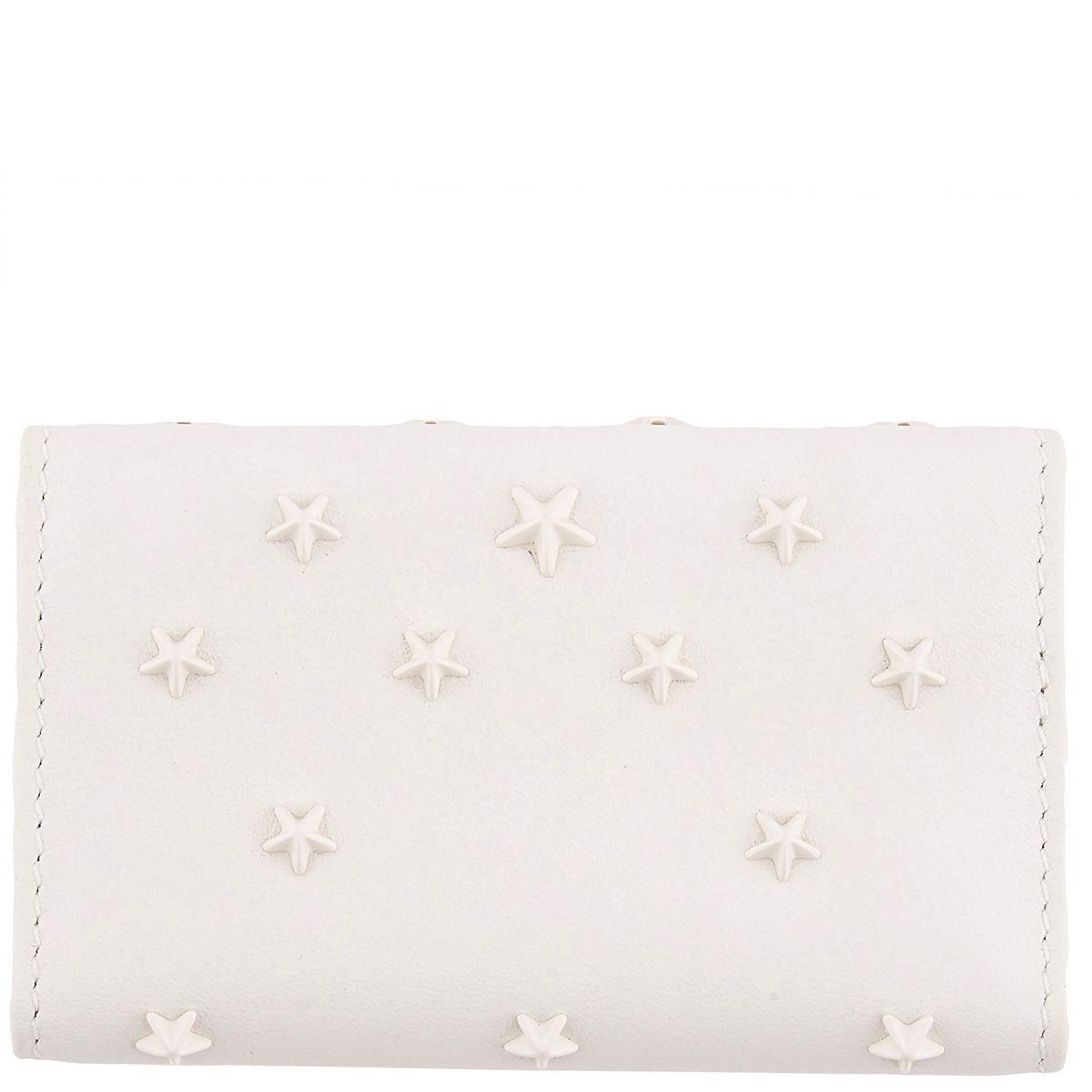 Jimmy Choo Latte Leather Neptune Star Embossed Key Case NEPTUNE AOR ...