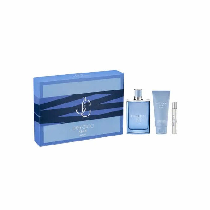 Jimmy Choo Men's Man Aqua Gift Set Fragrances 3386460146128 ...