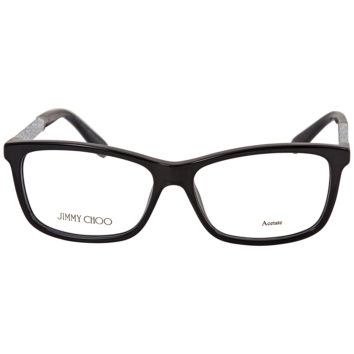 Jimmy Choo Unisex Black Rectangular Eyeglass Frames Jc 167 0FA3 00 52 ...