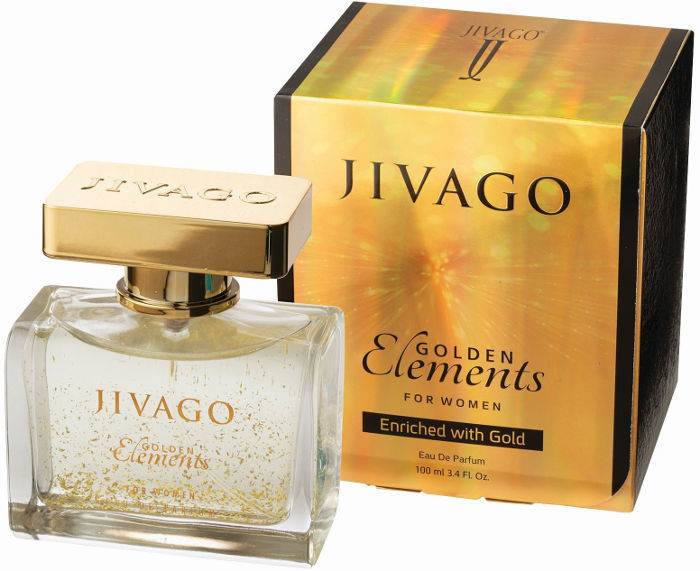 Jivago Ladies Golden Elements EDP 3.4 oz Fragrances 714324901294 ...