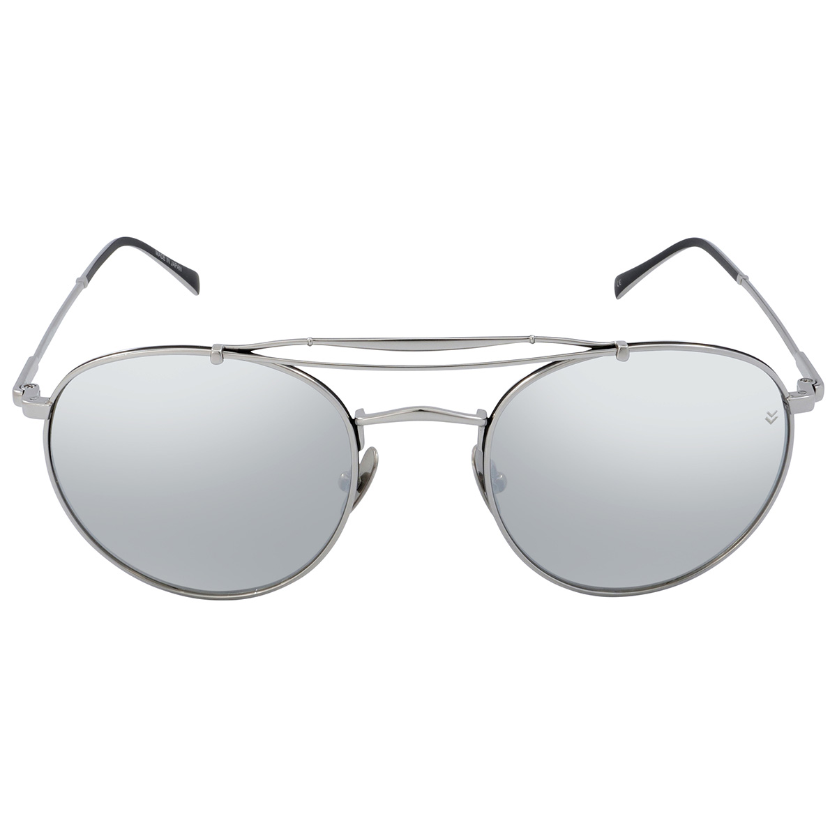 John Varvatos Silver Round Men's Sunglasses V547 SIL 52 751286343540 ...