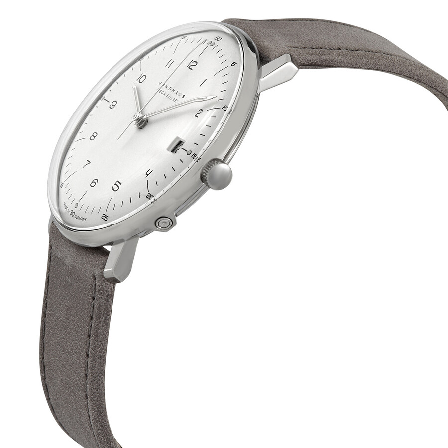 Junghans Max Bill Mega Solar Quartz Men's Watch 059/2021.04 - Watches, Max Bill Mega Solar ...