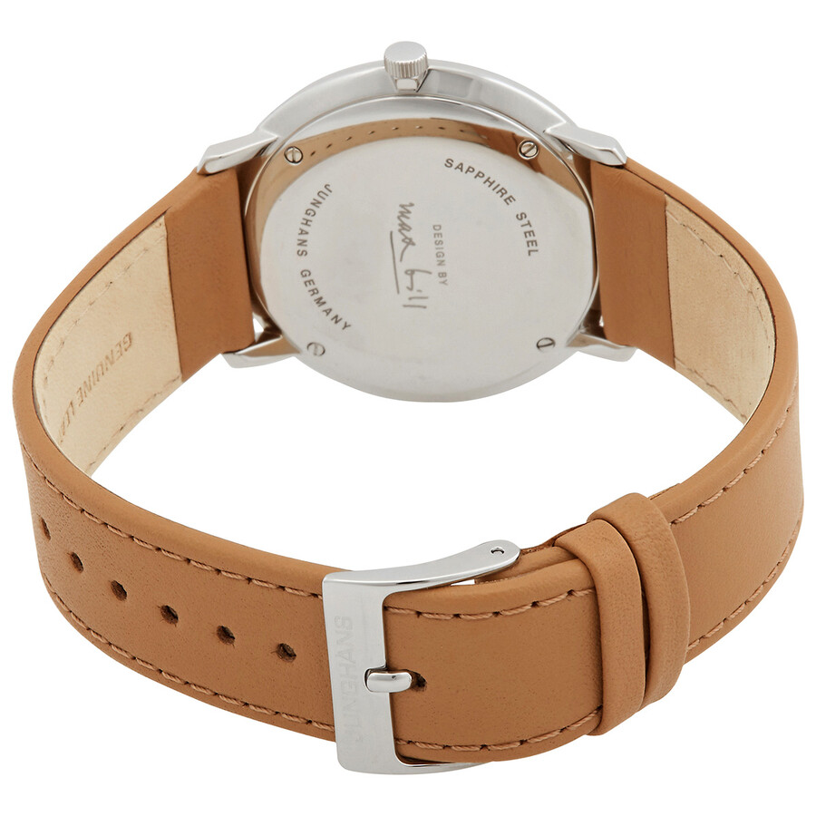 Junghans Max Bill Quarz Silver-tone Dial Quartz Watch 41/4562.02 ...