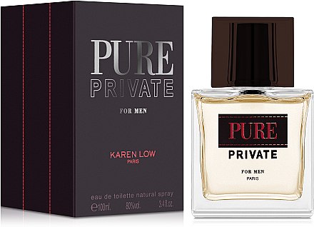 Karen Low Men's Pure Private EDT 3.4 oz Fragrances 3700134407658 ...