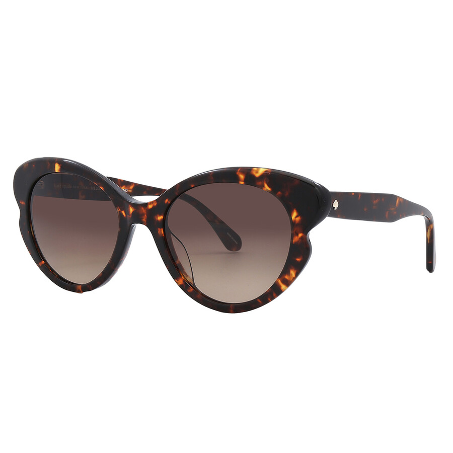Kate Spade Brown Gradient Cat Eye Ladies Sunglasses ELINA/G/S 0086/HA 53 716736805122 ...