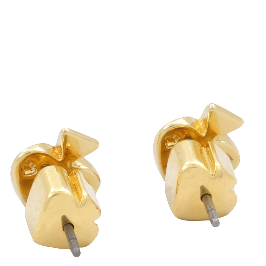 Kate Spade Gold Legacy Logo Spade Studs WBRUH286-711 - Jewelry, Legacy ...