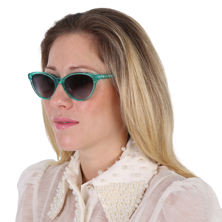 Kate Spade Grey Shaded Cat Eye Ladies Sunglasses Adeline G S 0zi9 9o 55