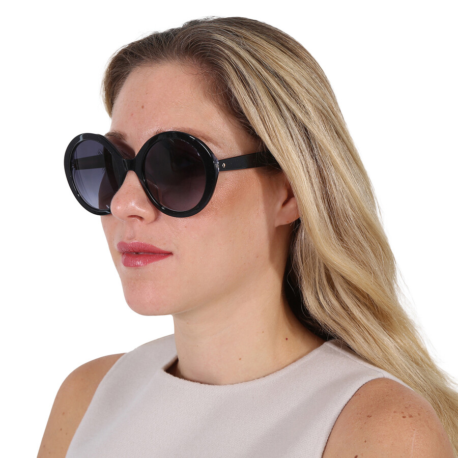 Kate Spade Grey Shaded Round Ladies Sunglasses ZYA/G/S 0807/9O 55 ...