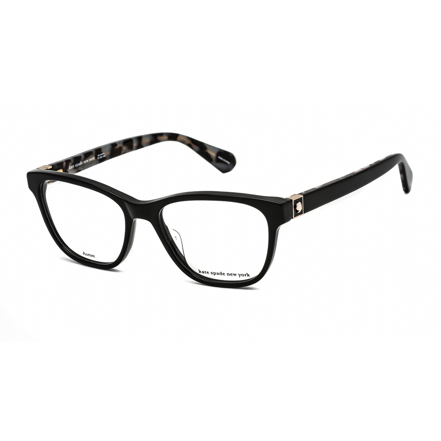 Kate Spade Ladies Black Rectangular Eyeglass Frames VERNA08070051 ...