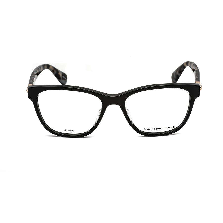 Kate Spade Ladies Black Rectangular Eyeglass Frames VERNA08070051 ...