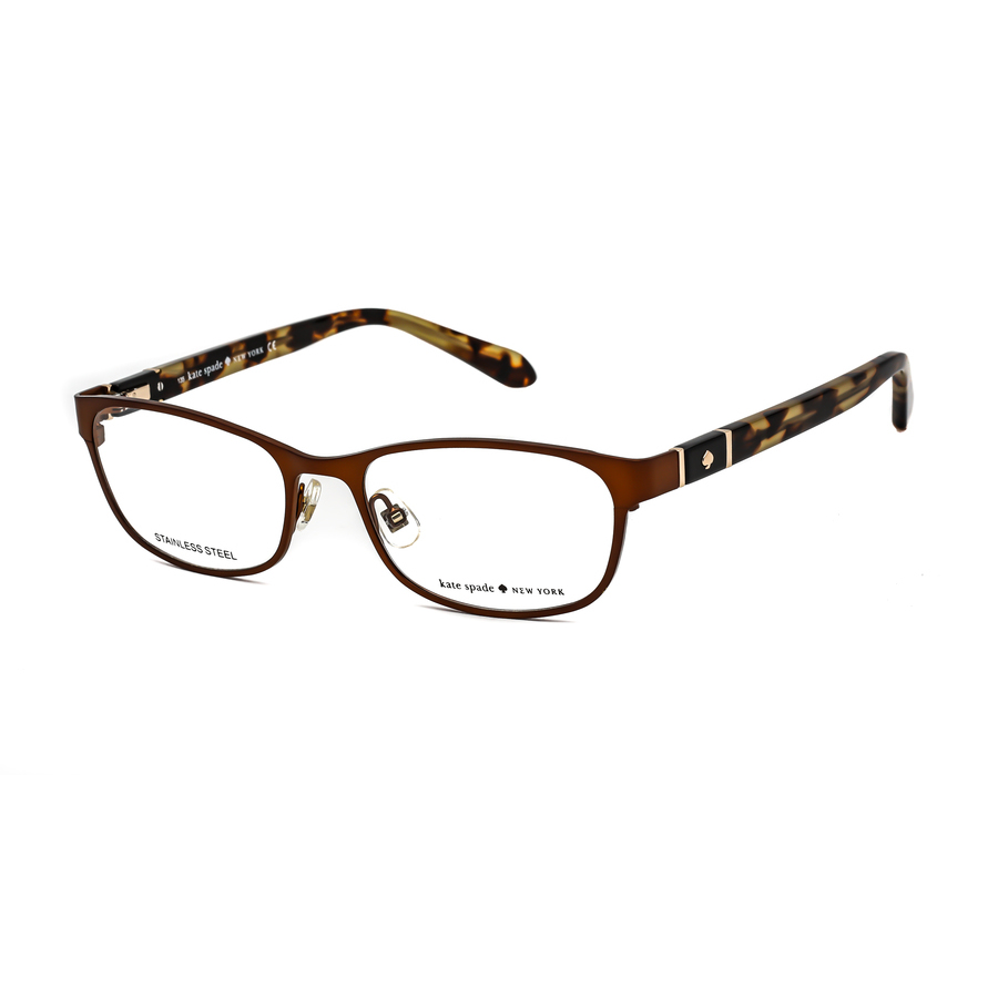 Kate Spade Ladies Brown Rectangular Eyeglass Frames Jayla05BZ0052 ...
