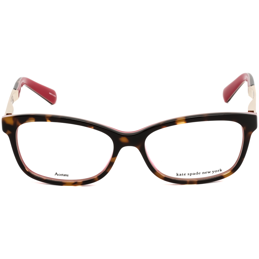 Kate Spade Ladies Tortoise Square Eyeglass Frames Angelisa0S0X0051 ...