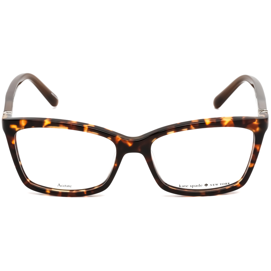 Kate Spade Ladies Tortoise Square Eyeglass Frames Cortina0RRW0052 ...