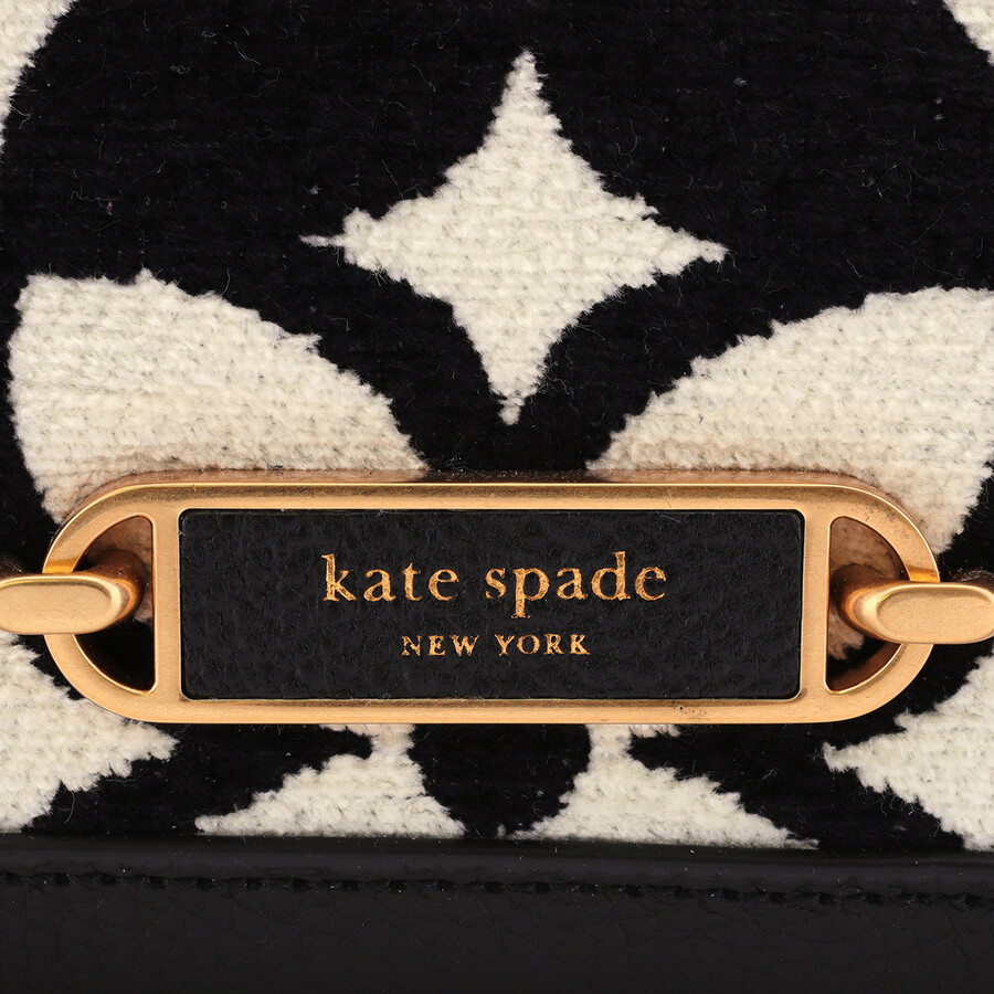 Kate Spade Medium Spade Flower Gramercy Chenille Satchel K9911-001 ...