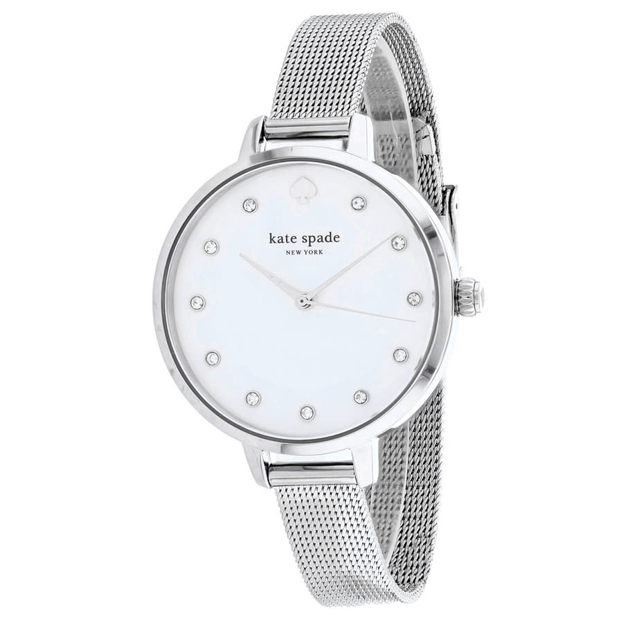 Kate Spade Metro Mother of Pearl Dial Ladies Watch KSW1490 796483418271 ...