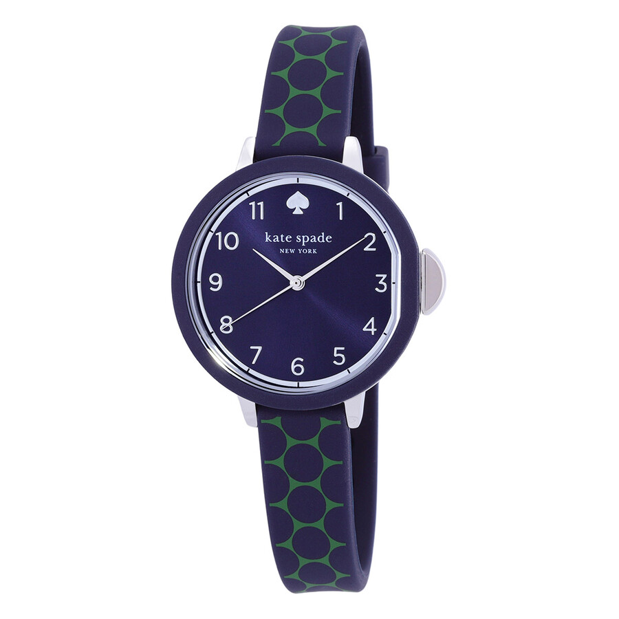 Kate Spade Park Row Quartz Blue Dial Ladies Watch KSW1796 - Watches ...