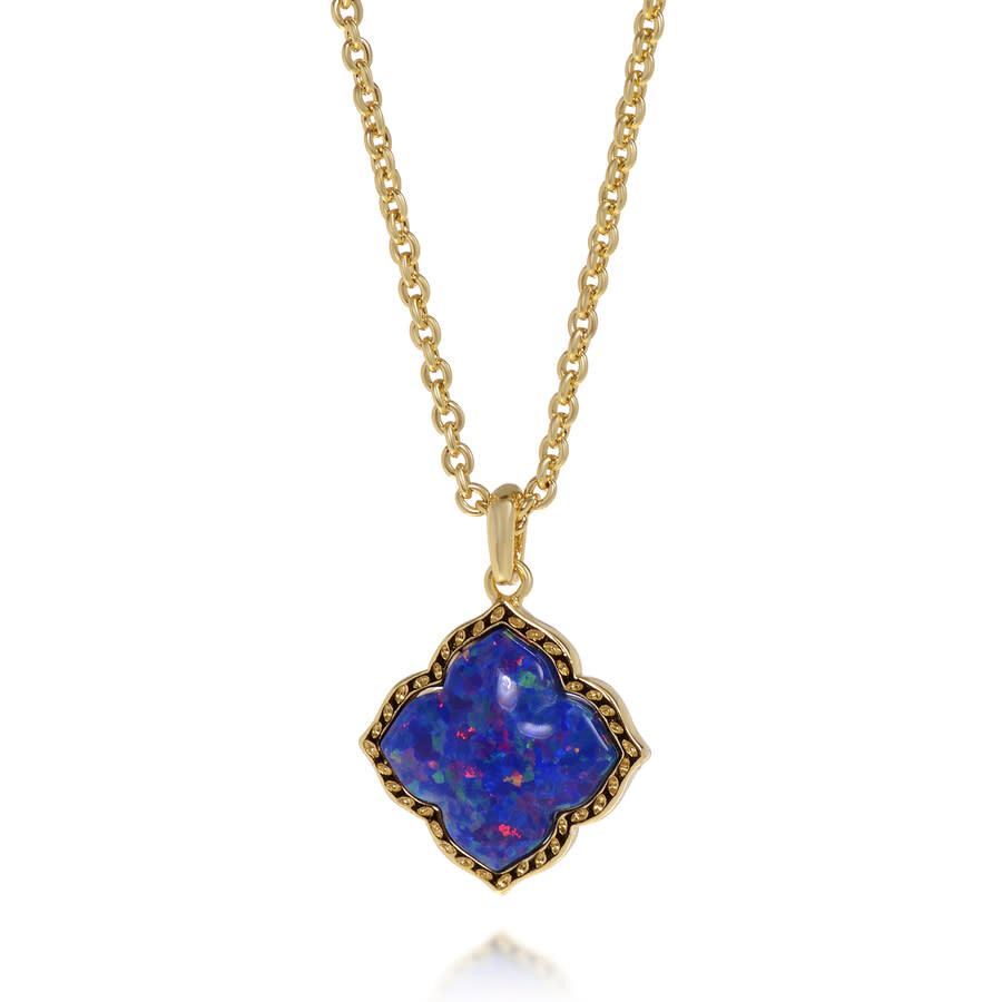 Kendra Scott Mallory and Indigo Opal Pendant Necklace 4217719459 ...