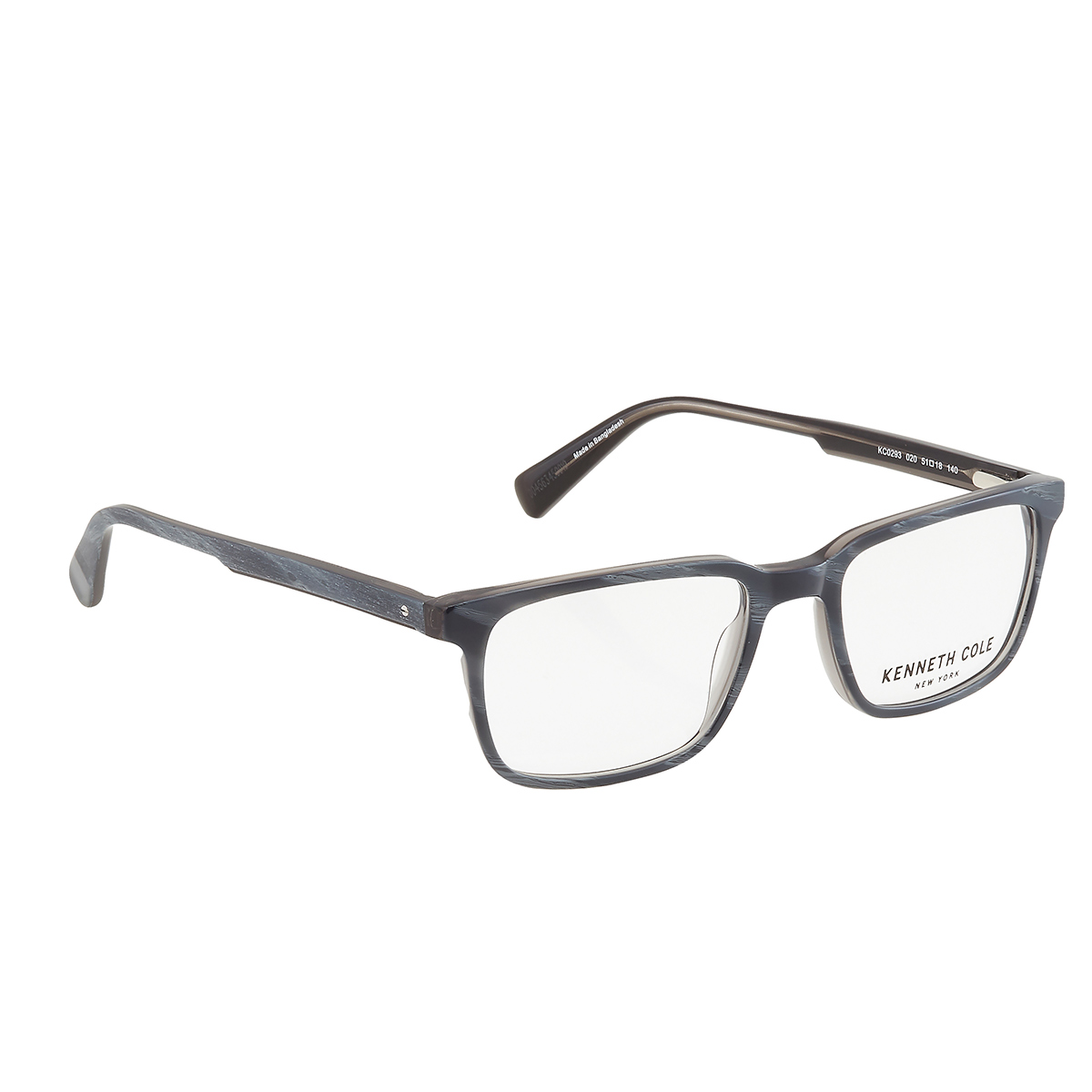 Kenneth Cole New York Demo Geometric Men's Eyeglasses KC0293-N 020 51 ...