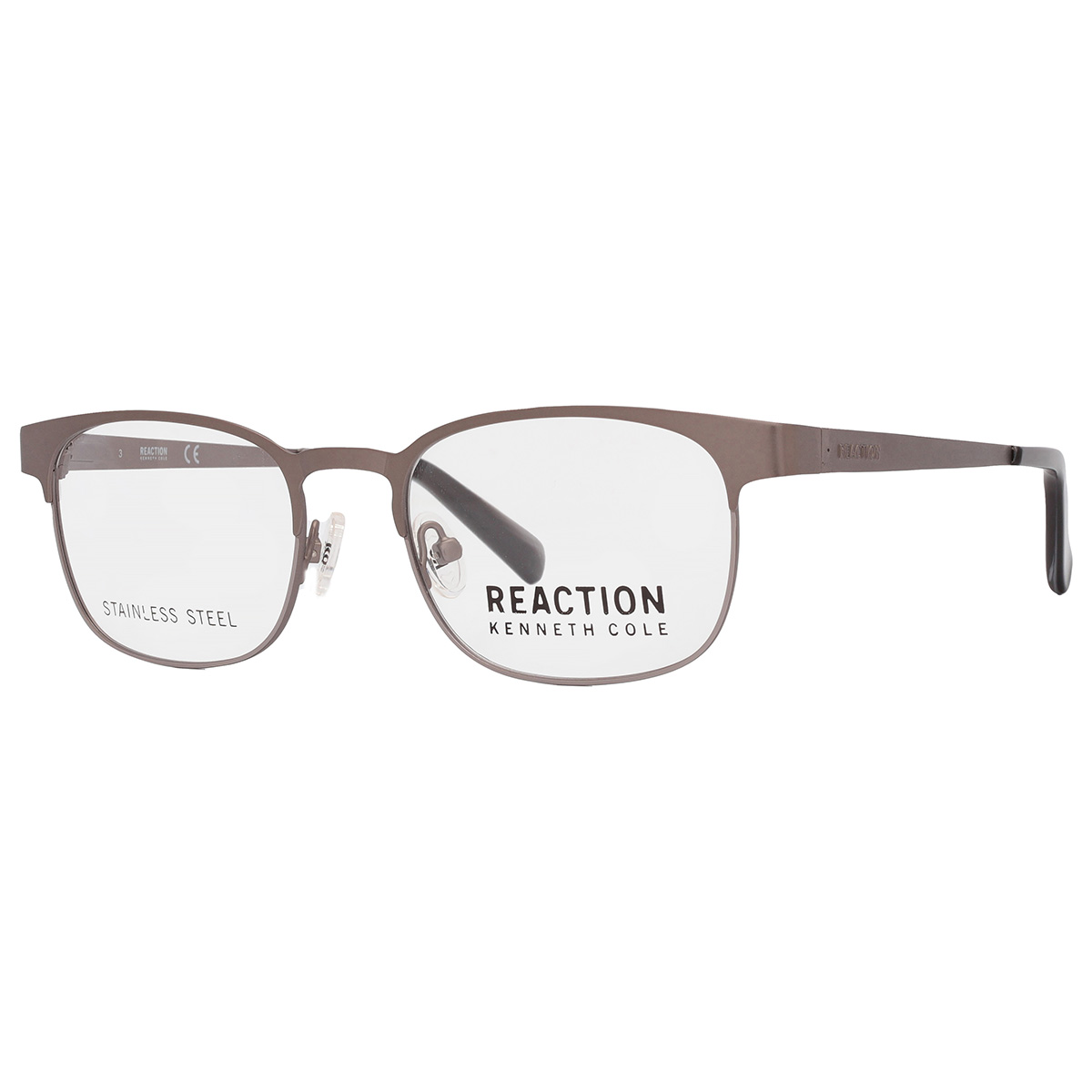 Kenneth Cole Reaction Demo Oval Men's Eyeglasses KC0830-1 009 49 ...