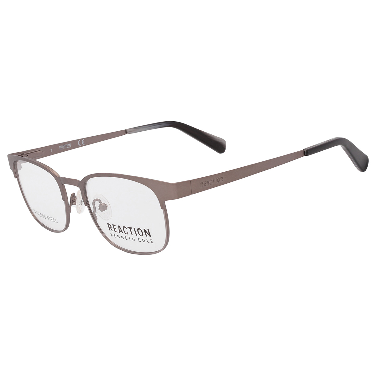 Kenneth Cole Reaction Demo Oval Men's Eyeglasses KC0830-1 009 49 ...