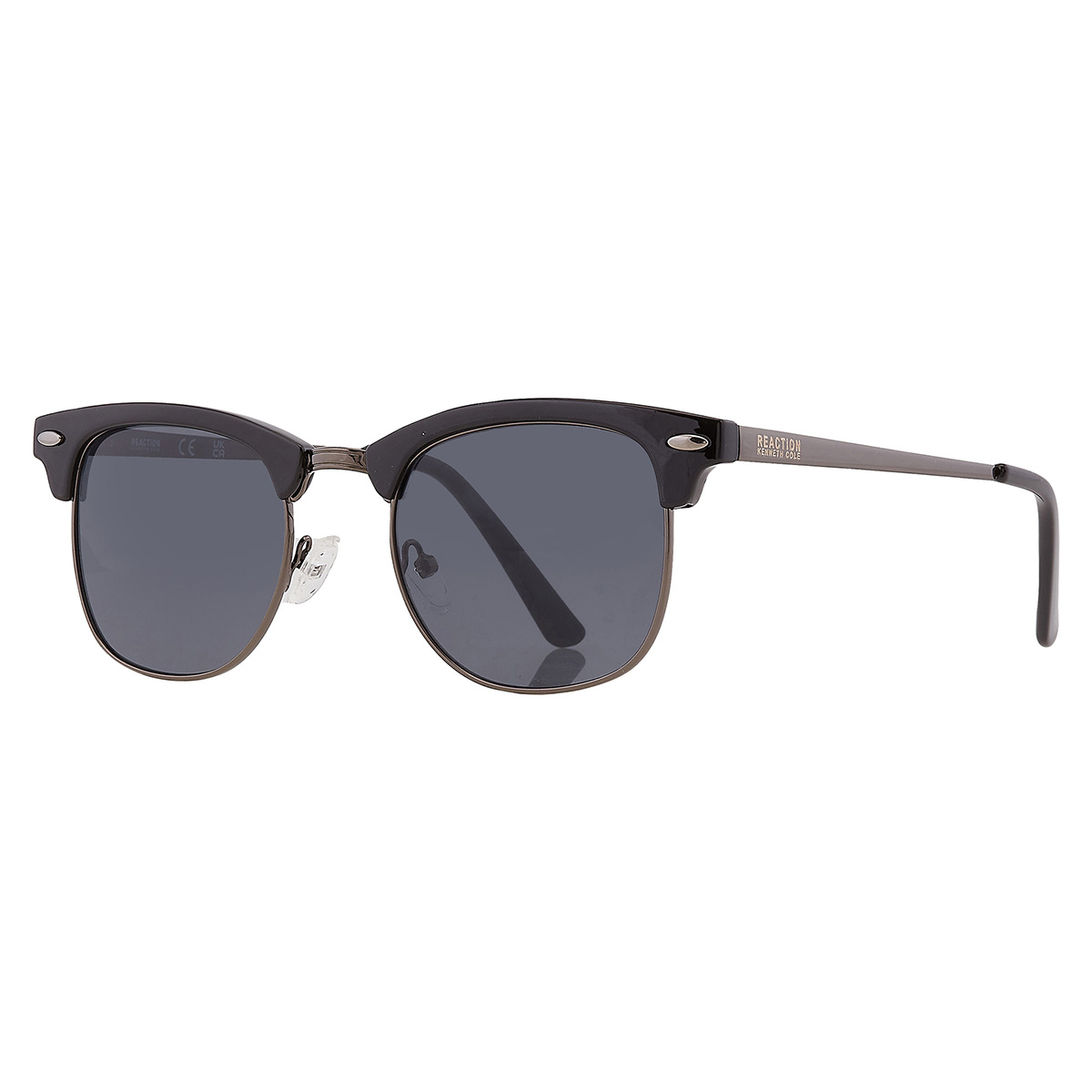 Kenneth Cole Smoke Square Men's Sunglasses KC1330 01A 50 664689966585 ...