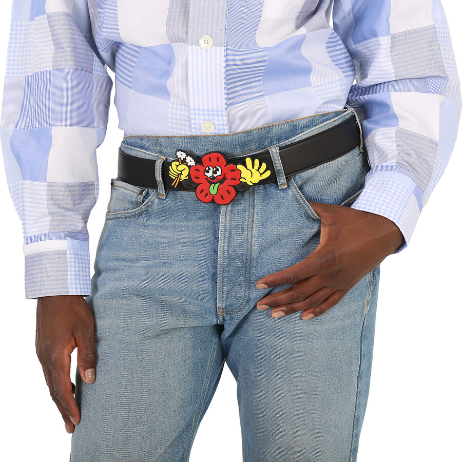 Kenzo Boke Flower Adjustable Leather Belt, Size 85 cm FD55CE007L25.99 - Apparel - Jomashop