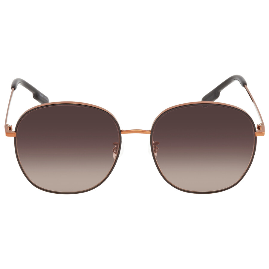 Kenzo Gradient Brown Pilot Unisex Sunglasses KZ40086F 34F 58 ...