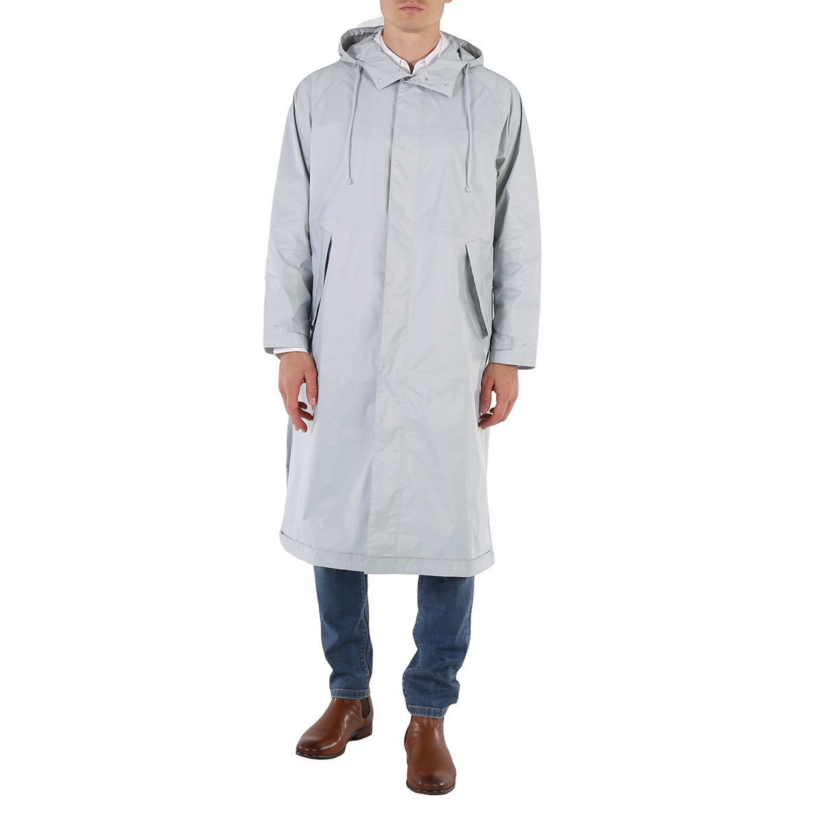 Kenzo Men's Sport Long Raincoat, Size Large FB55OU5601NJ-93 - Apparel ...