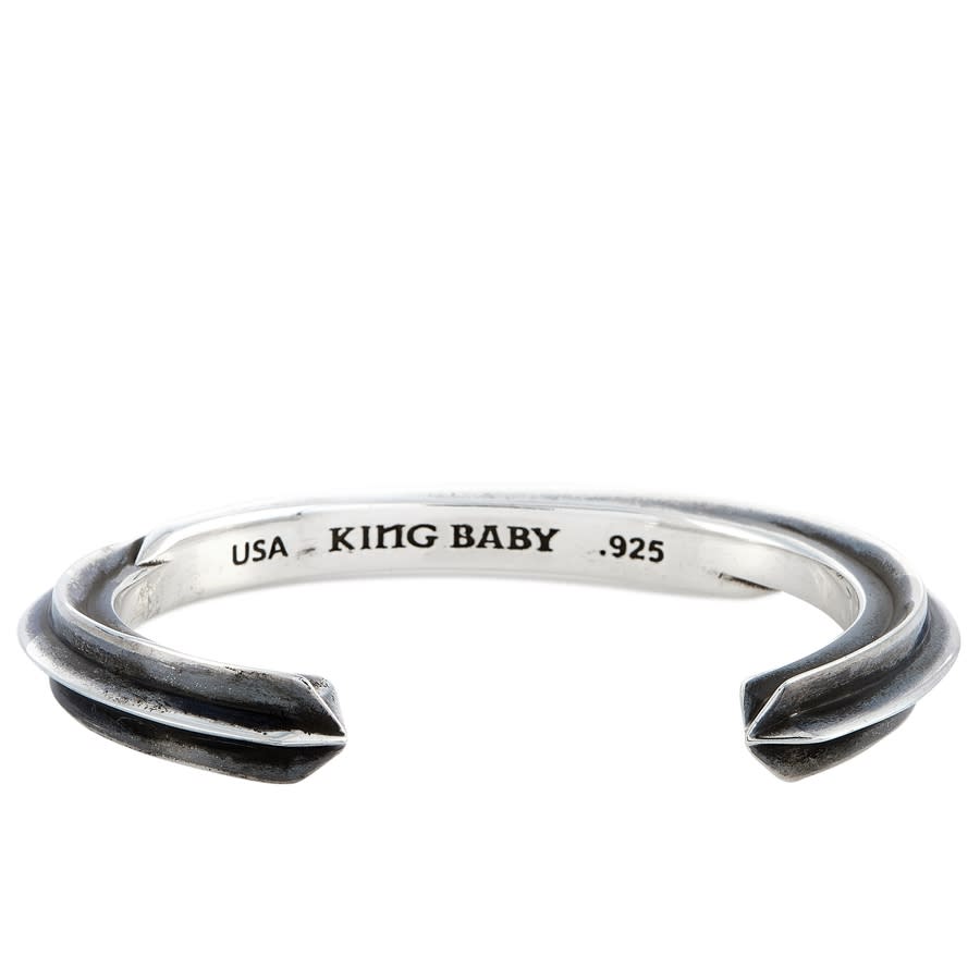 King Baby Silver Shooting Star Cuff Bracelet K40-5861-8.75-S - Jewelry ...