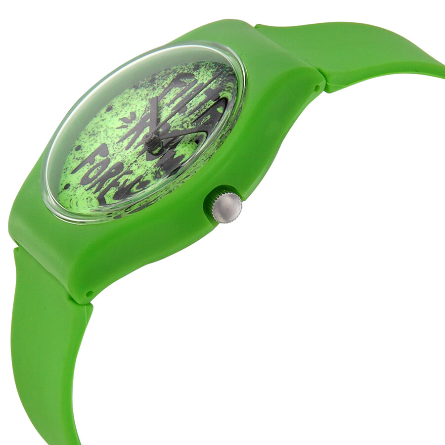 Kr3W Freshman Neon Green Plastic Ladies Watch K1341GR 766288755222 ...