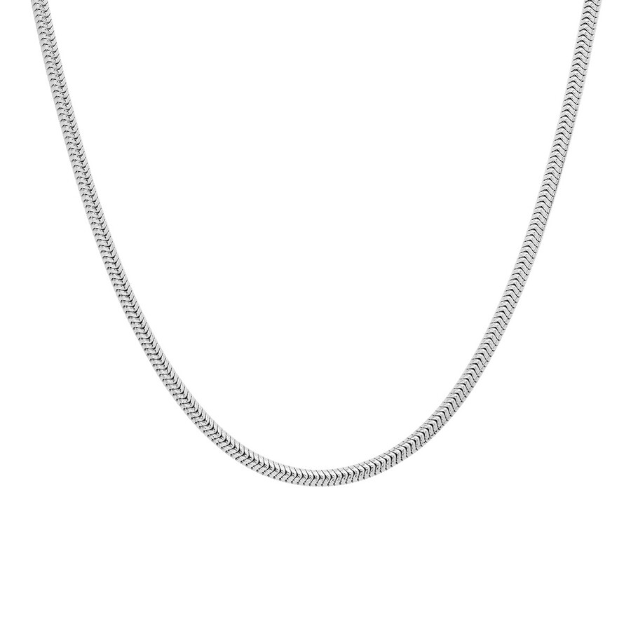 Kylie Harper Unisex Italian Sterling Silver Snake Chain - 18"-24" 210 ...