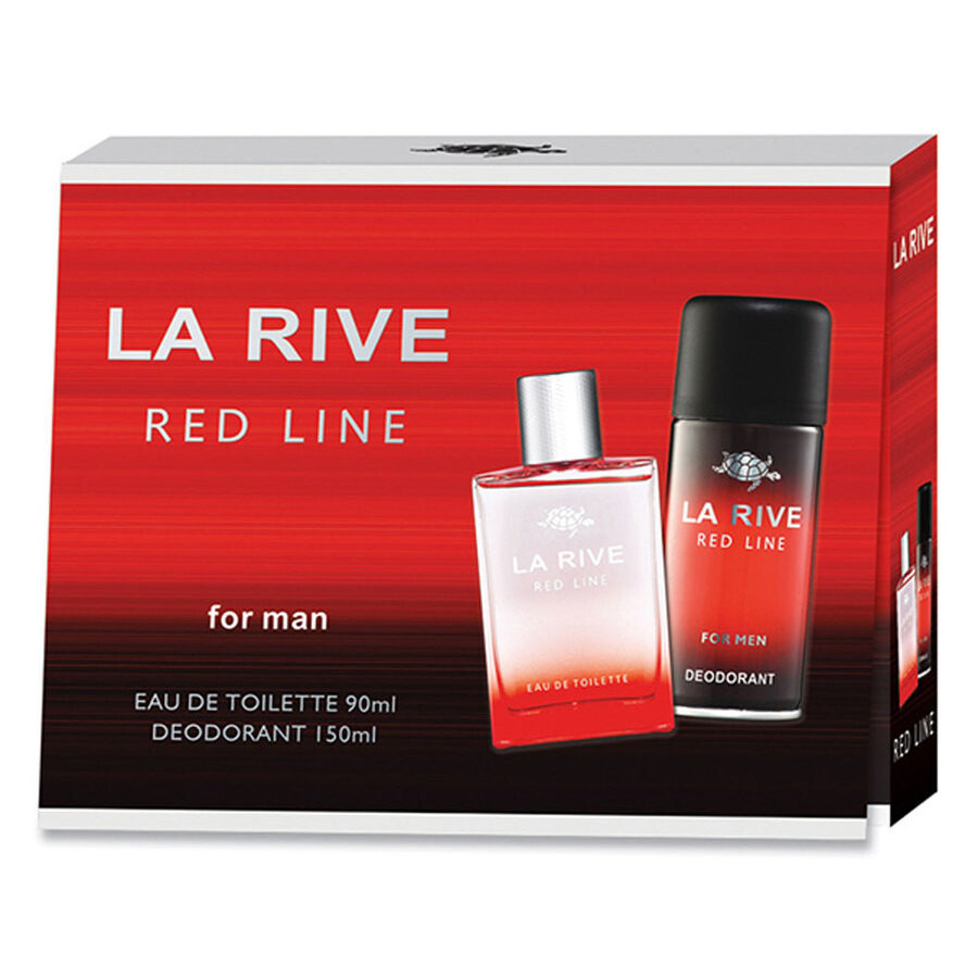 La Rive Men's Red Line Gift Set Fragrances 5906735237153 - Fragrances ...