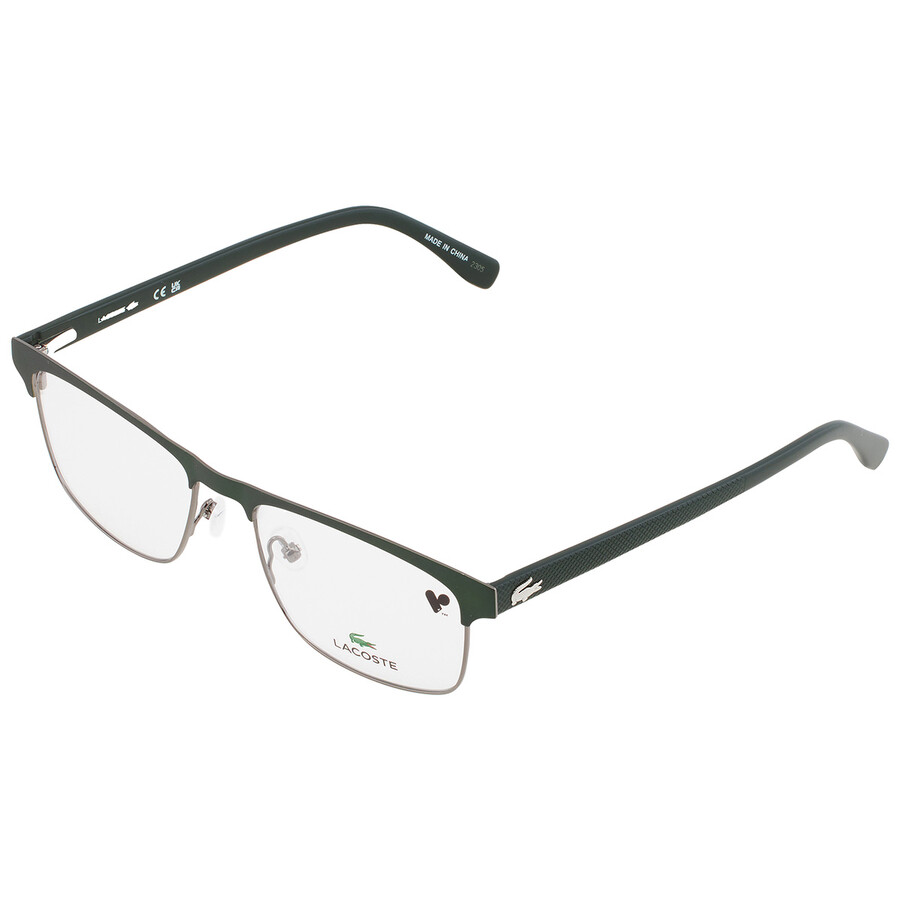 Lacoste Demo Rectangular Men's Eyeglasses L2198 315 55 886895341776 - Eyeglasses - Jomashop